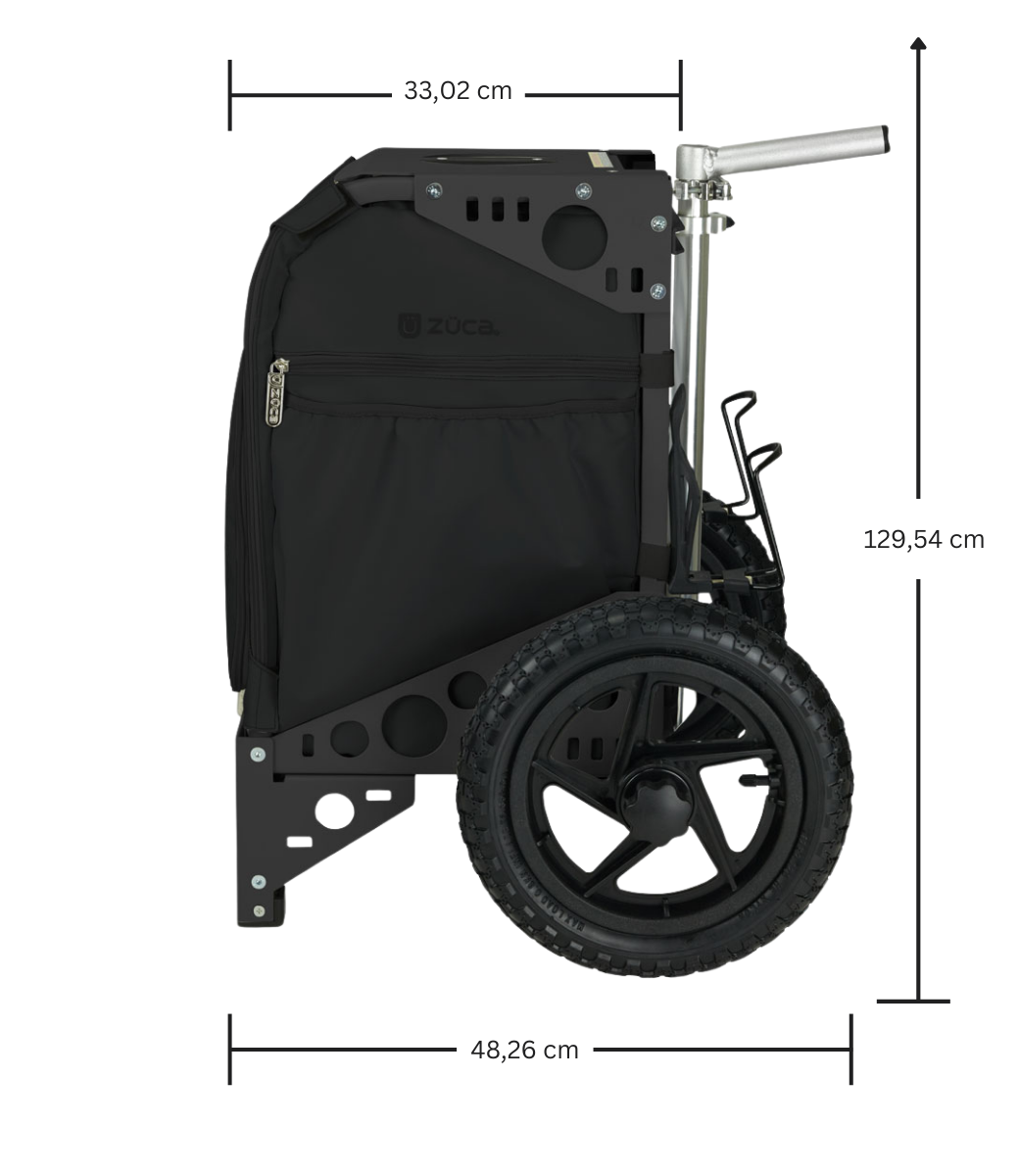Disc Golf Cart, Black - the official ZÜCA webs - ZUCA EUROPE