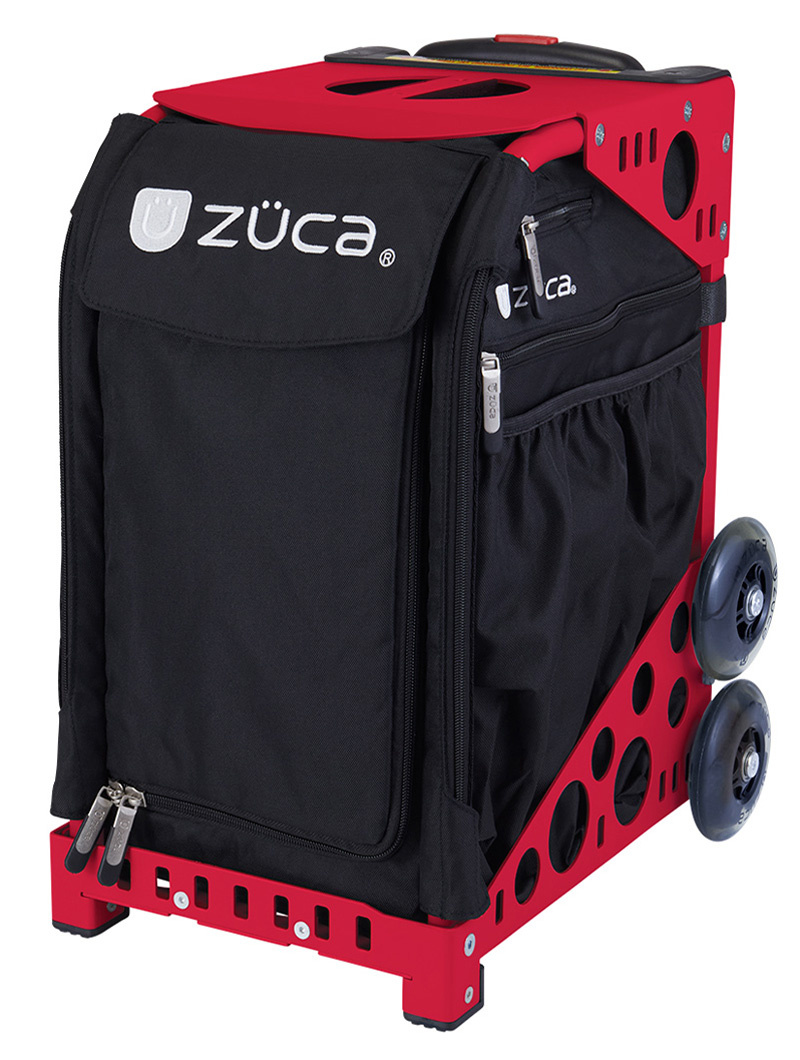 ZÜCA XO Black – Rolling Sports Bag: Ice Skating, Padel & Cornhole ...