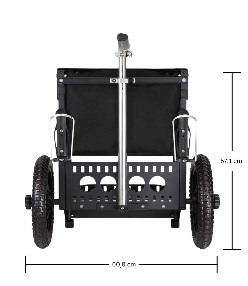Transit Disc Golf Cart Black- Order on the official ZÜCA website - ZUCA ...