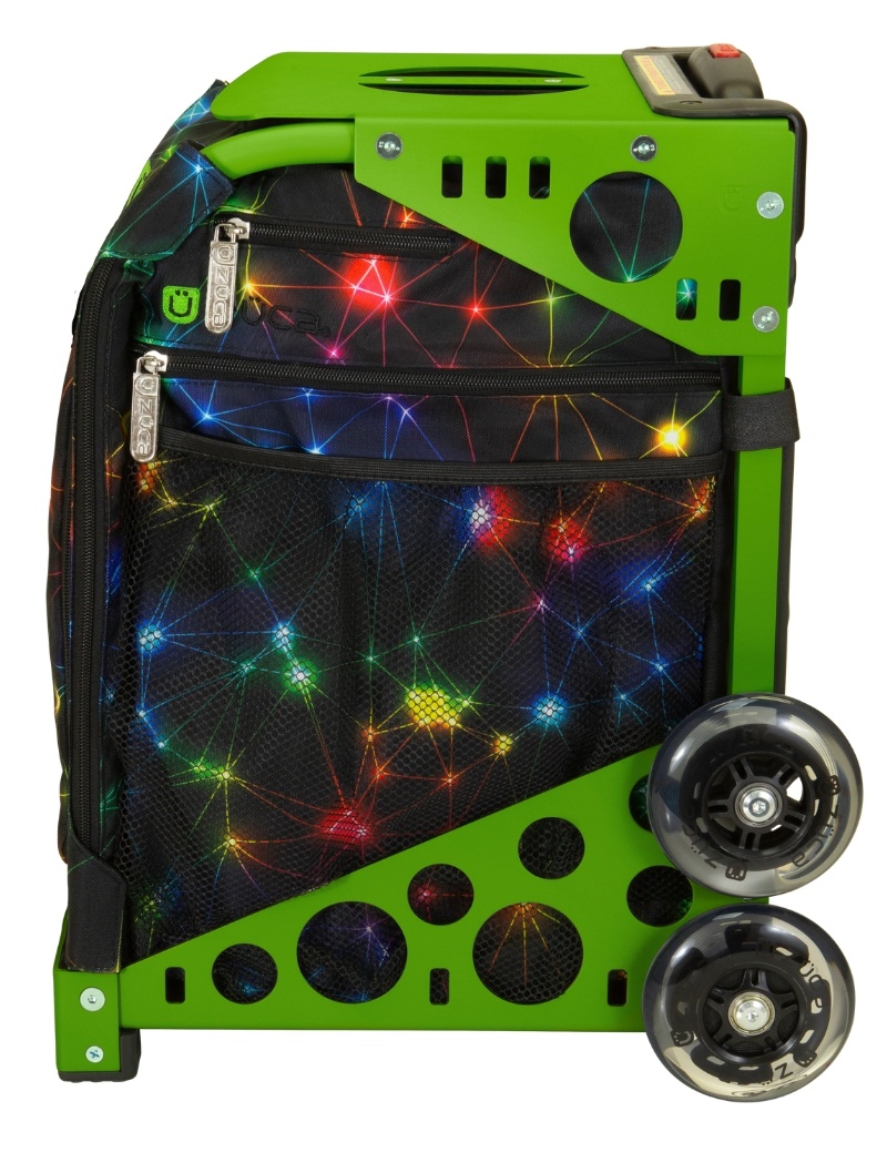 ZÜCA Neon Spark – Rolling Bag with Seat + Lunchbox - ZUCA EUROPE