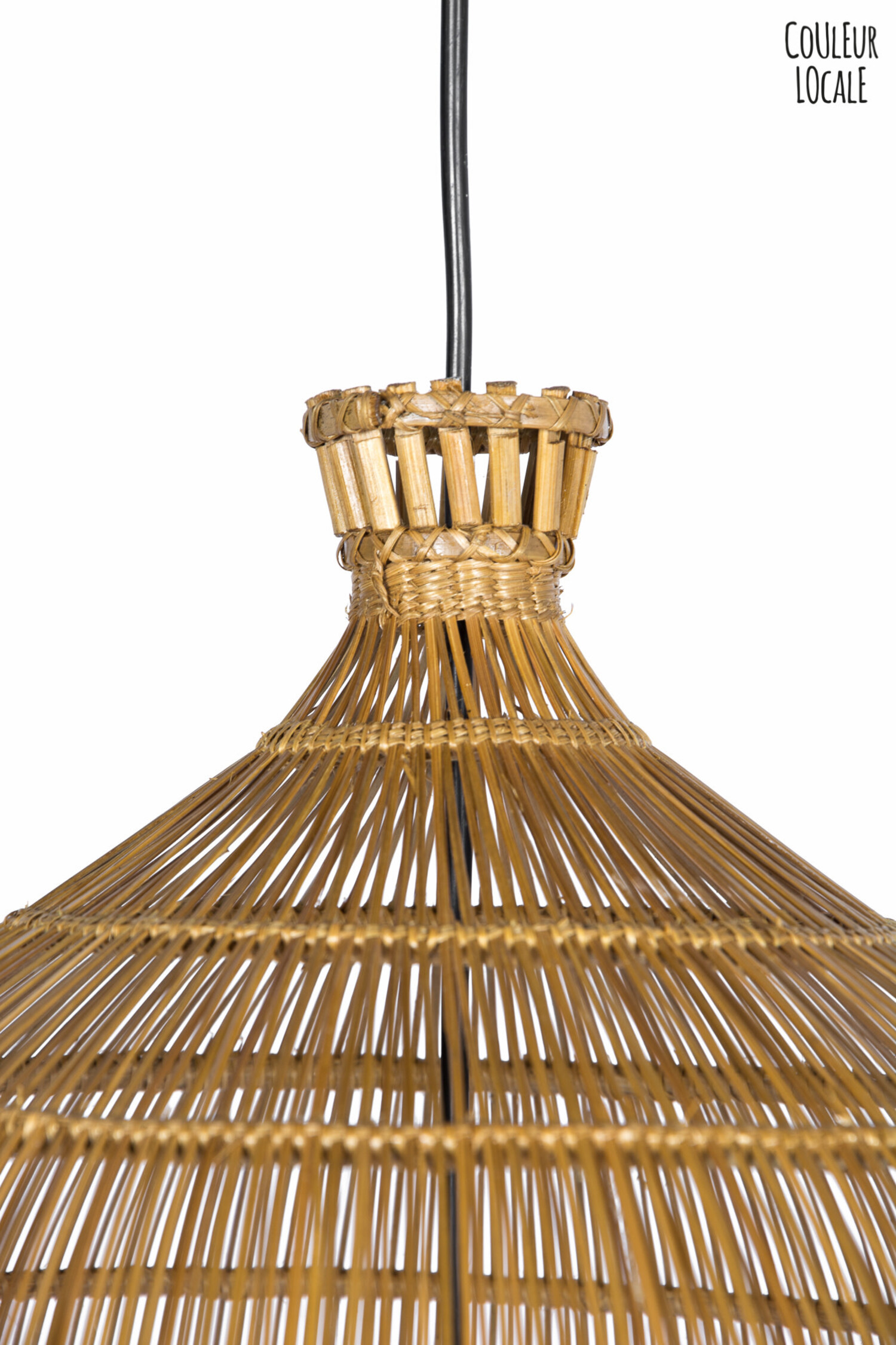 Couleur Locale • Fish trap lamp Lombok natural - Couleur Locale