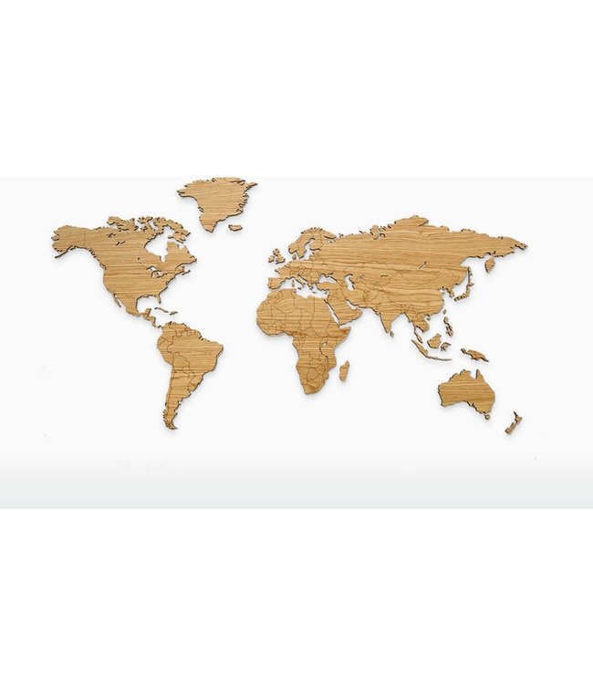 World map - Oak • Couleur Locale