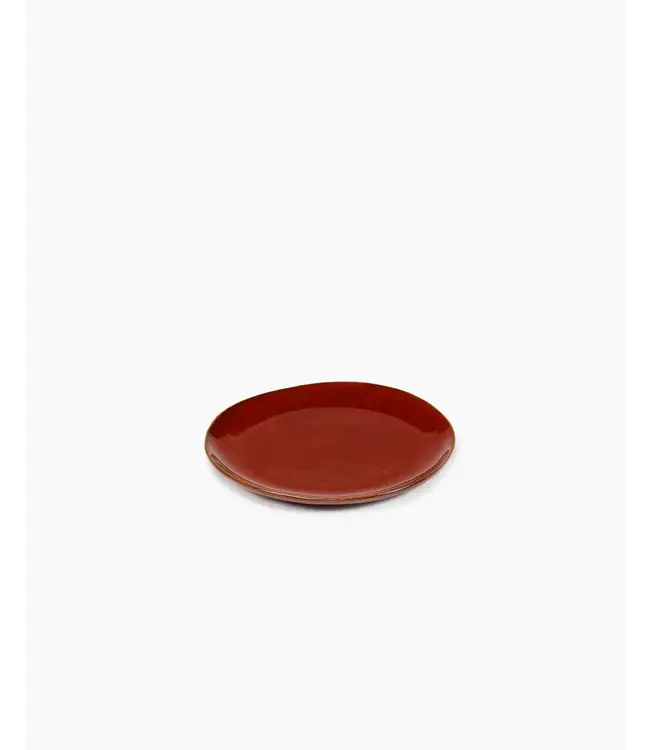 Ontbijtbord La Mère - small - rood • Couleur Locale