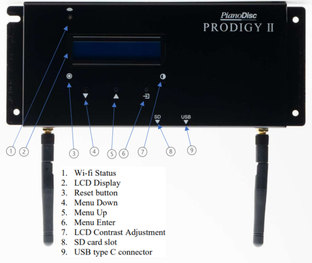 Prodigy II Player System - QuietTime - PianoDisc Europe