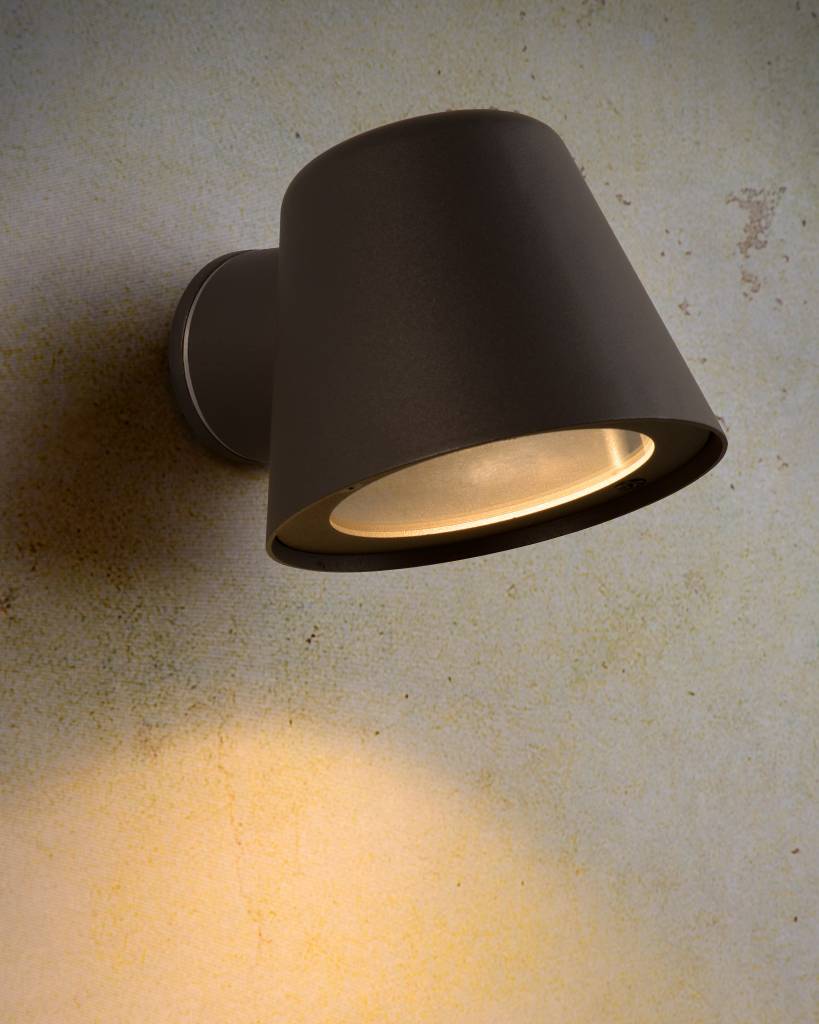 DINGO-LED - Wall lamp Outdoor - LED Dim. - GU10 - 1x5W 3000K - IP44 ...