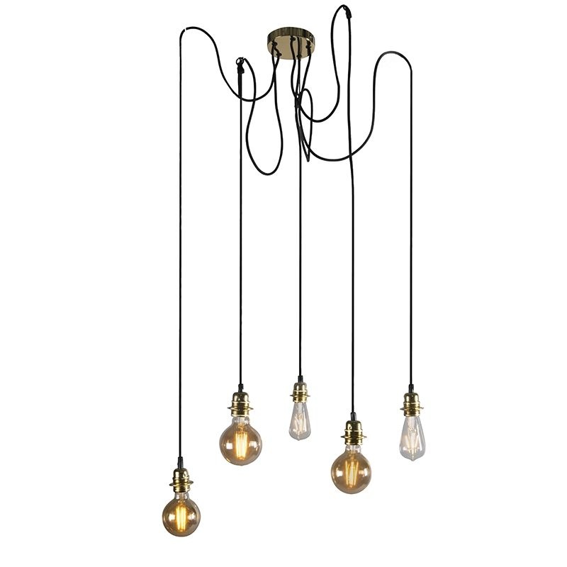 Hanglamp - CAVA 5 - Goud - PerfectLights