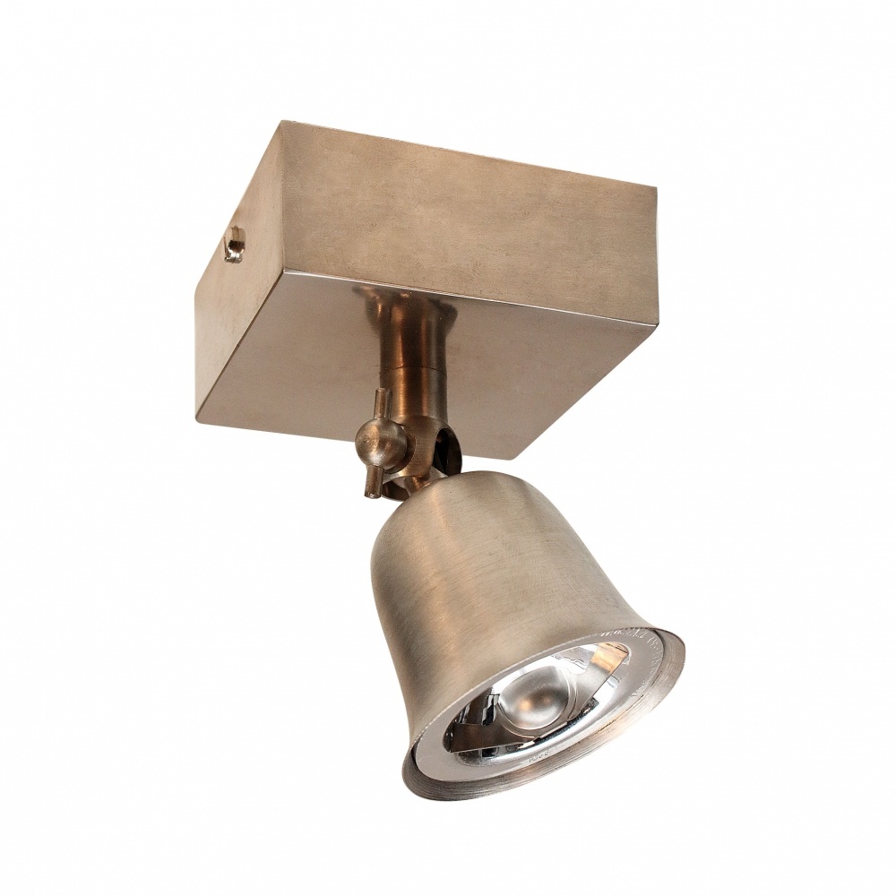Authentage Spot apparent Fleure sur socle carré 1L - PerfectLights