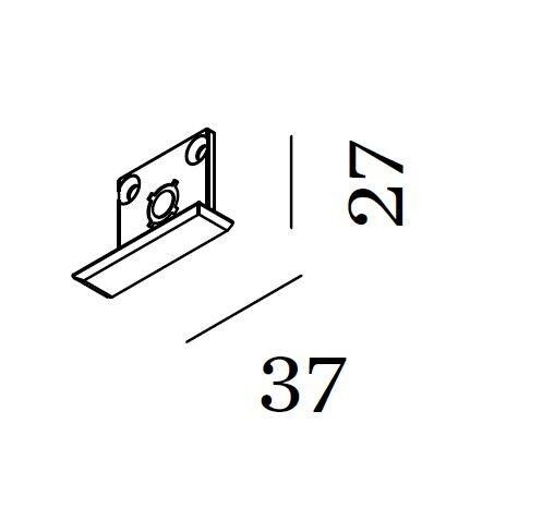 Strex Side cover plate (recessed) - PerfectLights