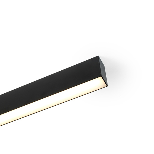POWERLINE ON LED ceiling light line 38x75mm BLACK - PerfectLights