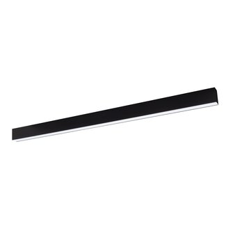 Gent - LED lichtlijn - 120 x 3,8 x 7 cm - 40W - zwart - PerfectLights