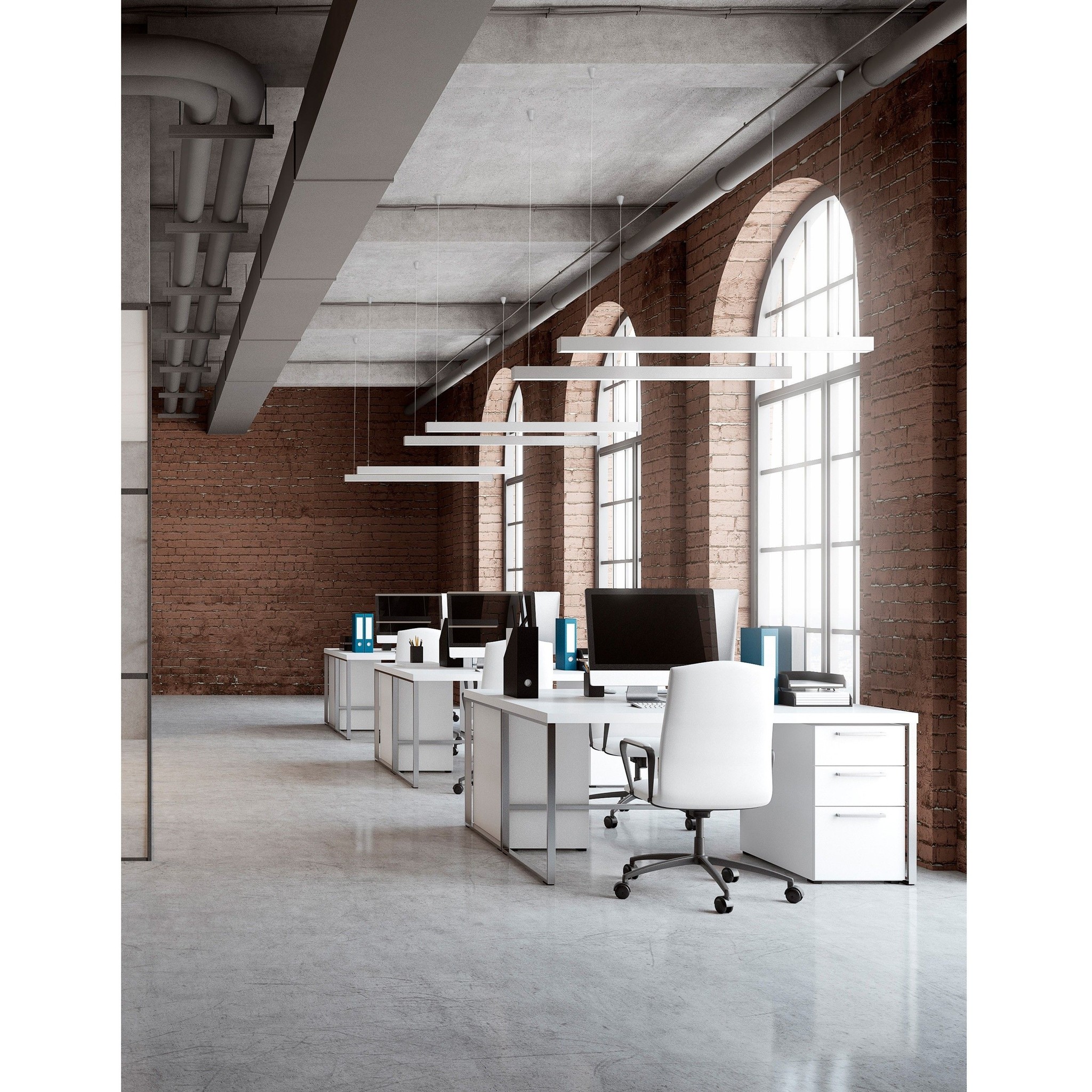 Gent - LED light line - 120 x 3.8 x 7 cm - 40W - white - PerfectLights