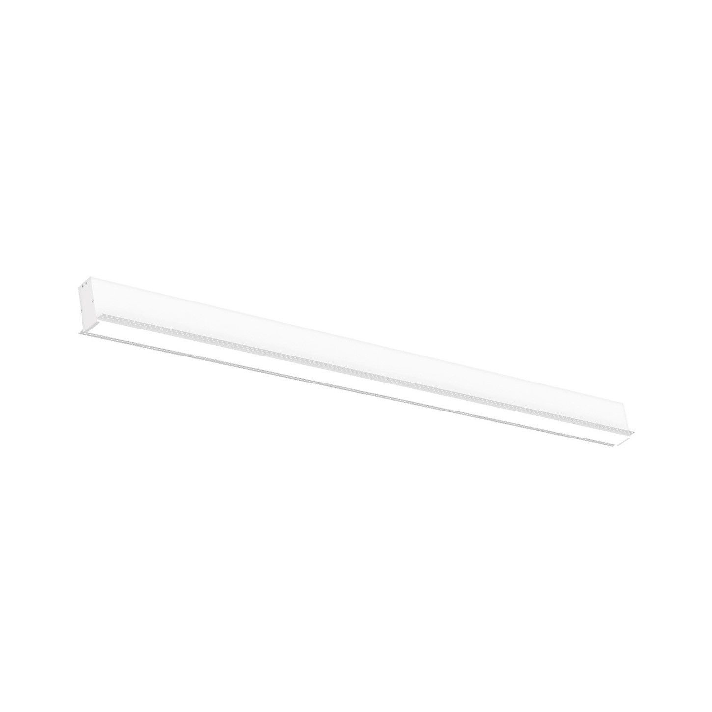 Gent - LED lichtlijn INBOUW - 120 x 7 x 7 cm - 40W - wit - PerfectLights