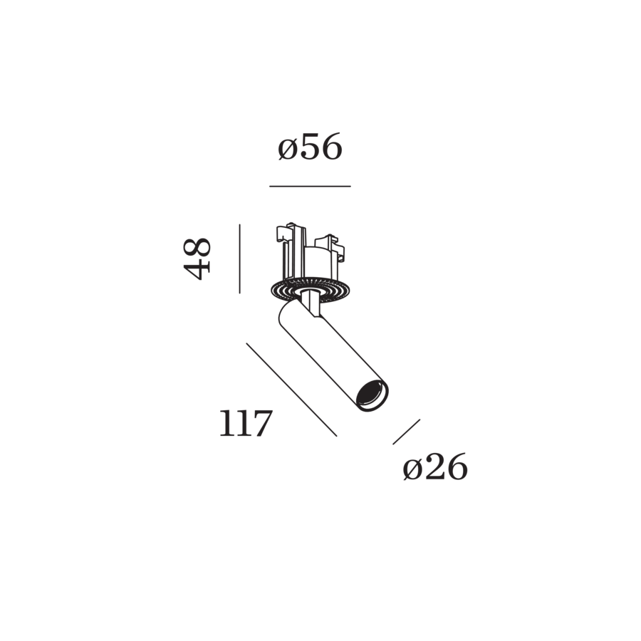 LED recessed spot MATCH TRIMLESS 1.0 - PerfectLights