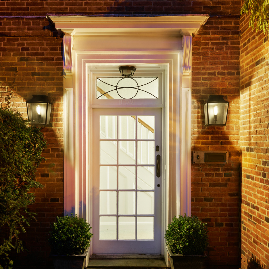 Wandlamp Richmond Wall 285 Mat zwart IP44 - PerfectLights