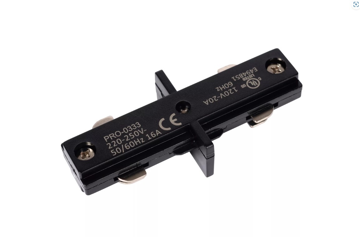 TRACK I coupler - Track system / Track lighting - 230V - Black (Acc ...