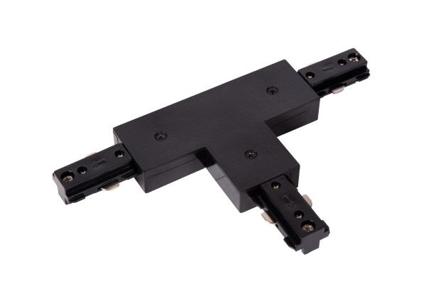 TRACK T-connector - 1-phase Track system / Track lighting - Black ...