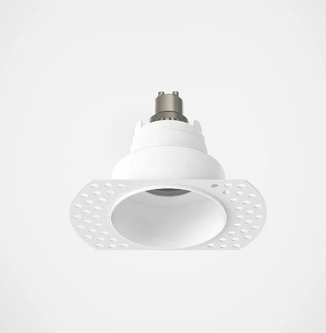 Trimless Slimline Fixed Fire-Rated IP65 Matt white - PerfectLights