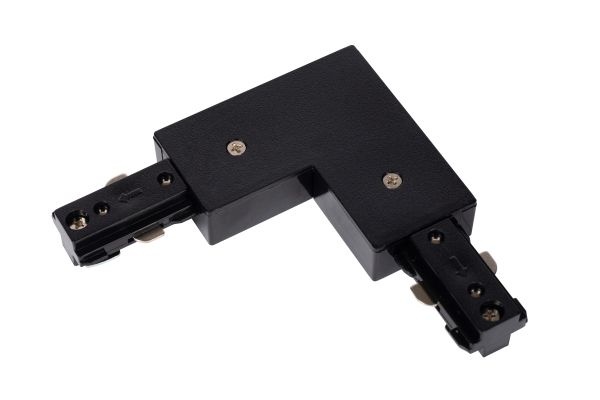 TRACK L-coupling piece - 1-phase track system / track lighting - Left ...