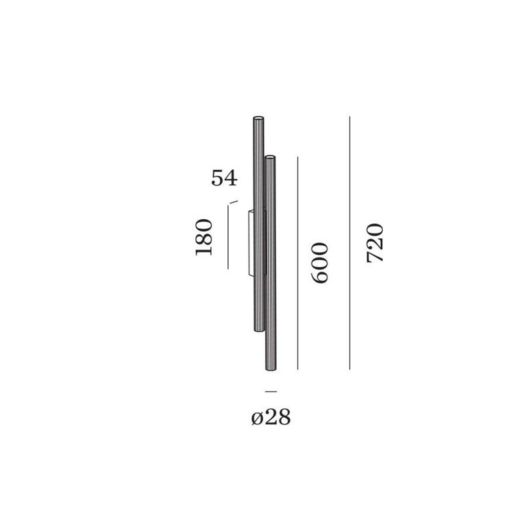 TRACE SLIM WALL 2.0 applique LED - PerfectLights