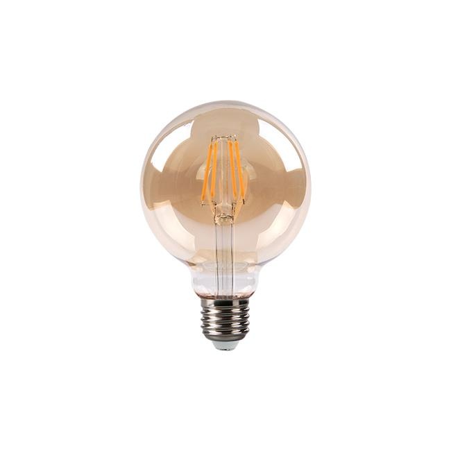 STEP DIM BULB - Filament lamp - Ø 6.4 cm - LED Dim. - E27 - 1x6W 2700 ...