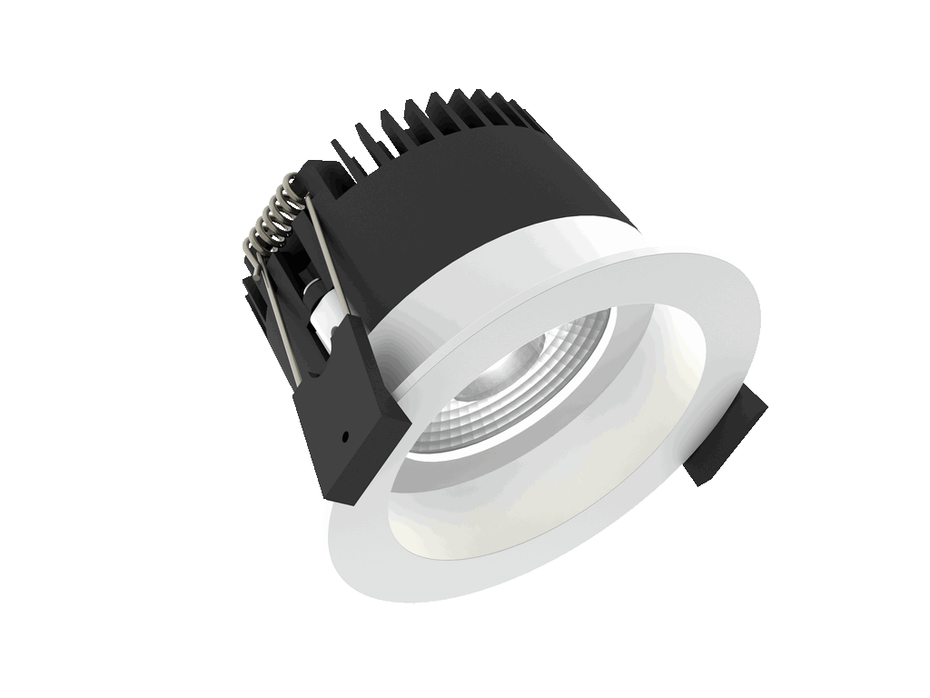 LED Recessed Spotlight Fluxe 75 HV-FD 800Lm DIM 40° WS CRI93 ...