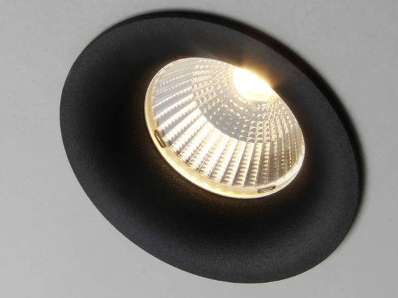 Spot encastré Clickfit Smooth Medium noir - PerfectLights