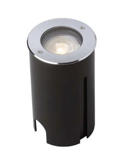 Ronda Grondspot Staal - PerfectLights