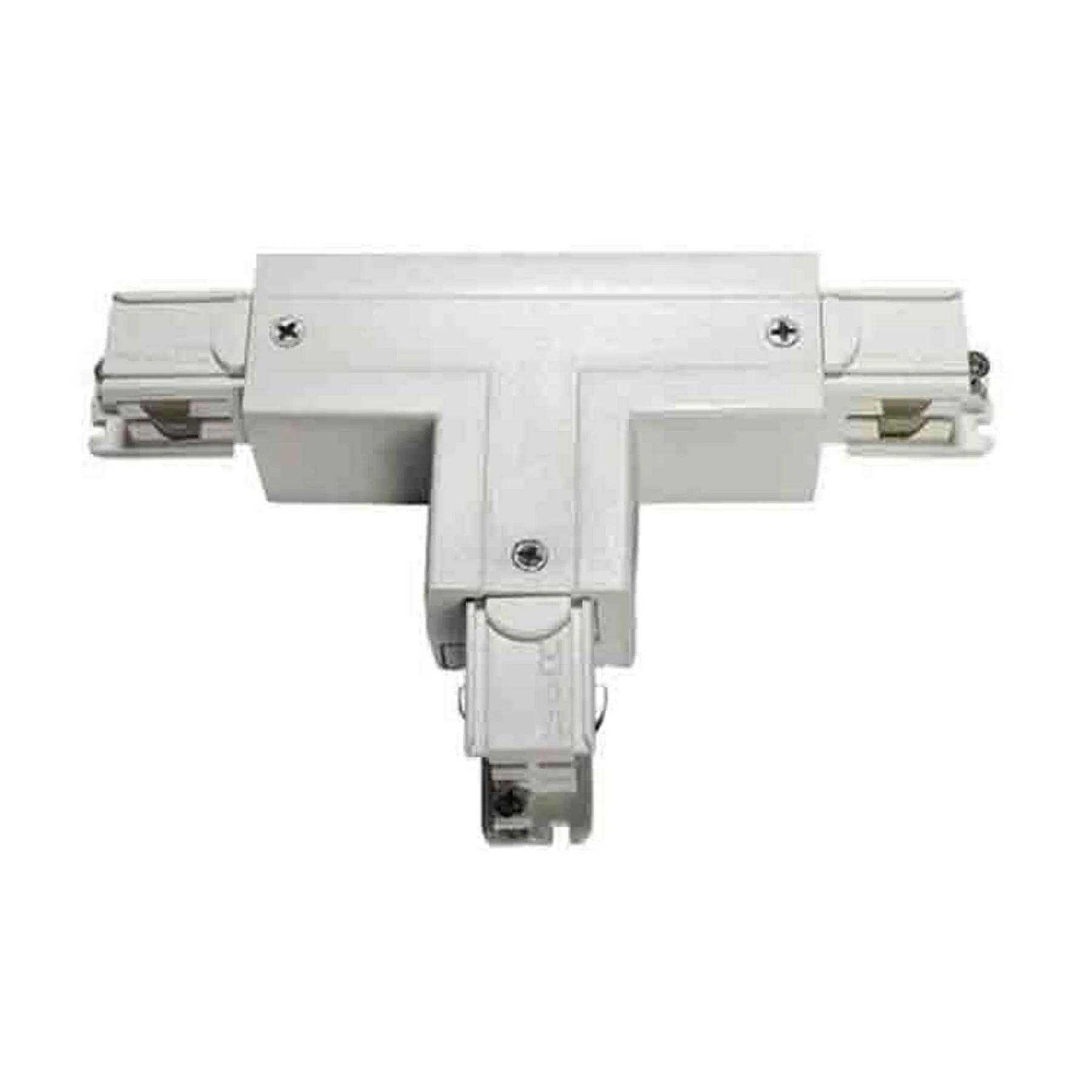 Connecteur en T triphasé A-Track 2 droit blanc - PerfectLights