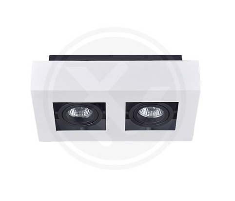 NEMO - Spot en saillie double - 2x GU10 - Blanc - PerfectLights