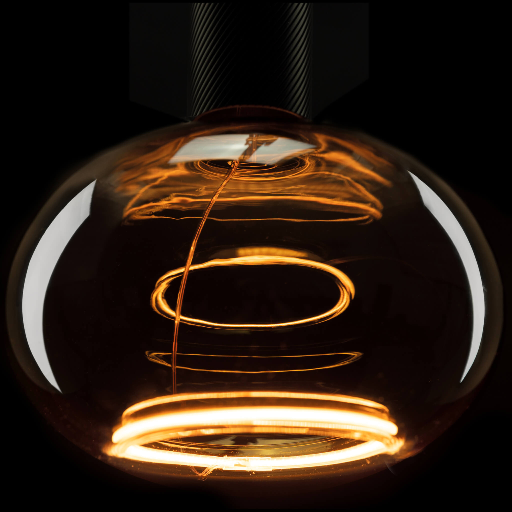 LED Floating Oval 200 smokey 1900K-E27-5W-210lm-1900K - PerfectLights