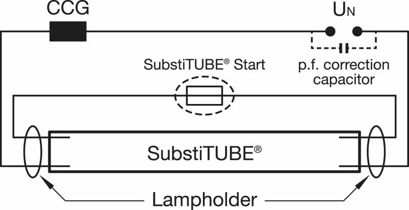 OSRAM Substitube Advanced LED fluorescent tube lamp 60cm 7.3W neutral white 4052899956087 ...