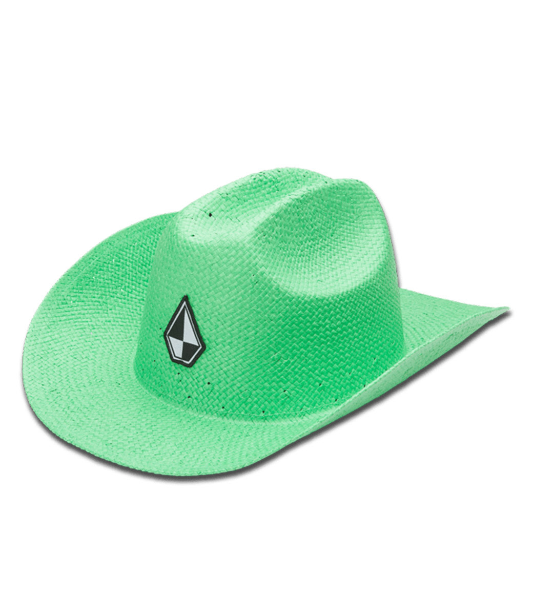 Schroff X Volcom Straw Hat - Dusty Aqua I Skateshop.be - Skateshop.be