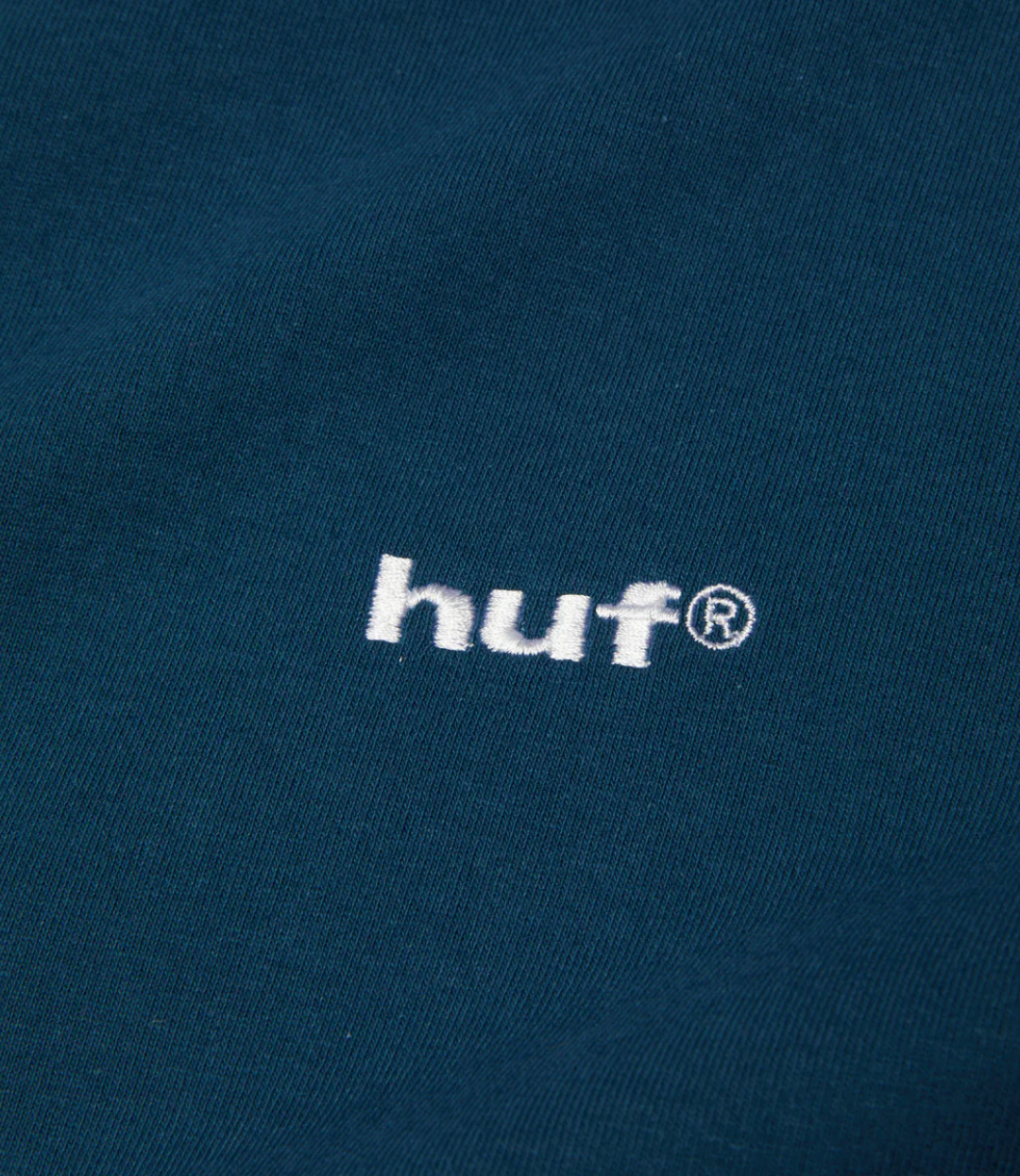 89 Embroidred S/S Tee - Harbor Blue/White - Skateshop.be