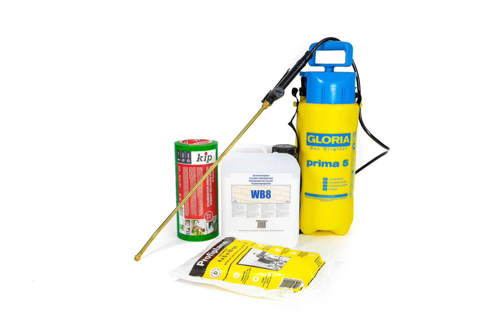 Buitenmuur impregneer doe het zelf pakket - 123impregneer.nl