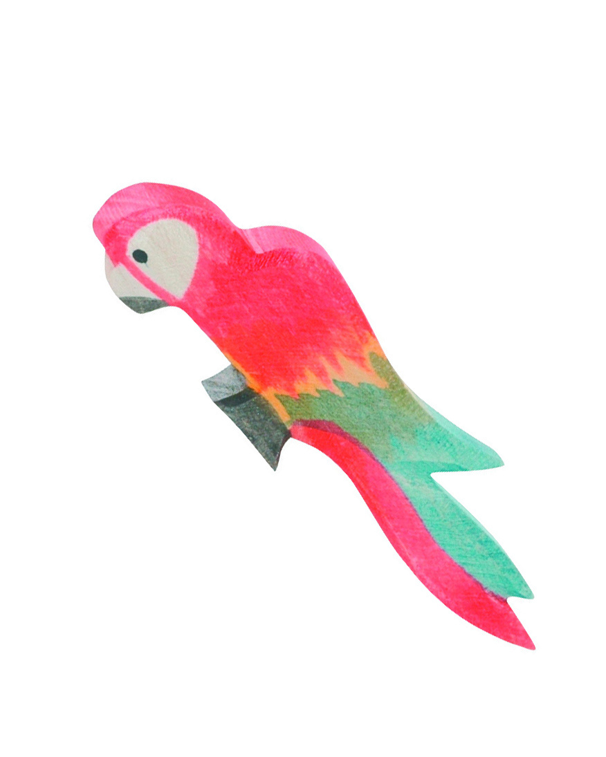 Ostheimer papegaai - rood | Ziloen - Ziloen