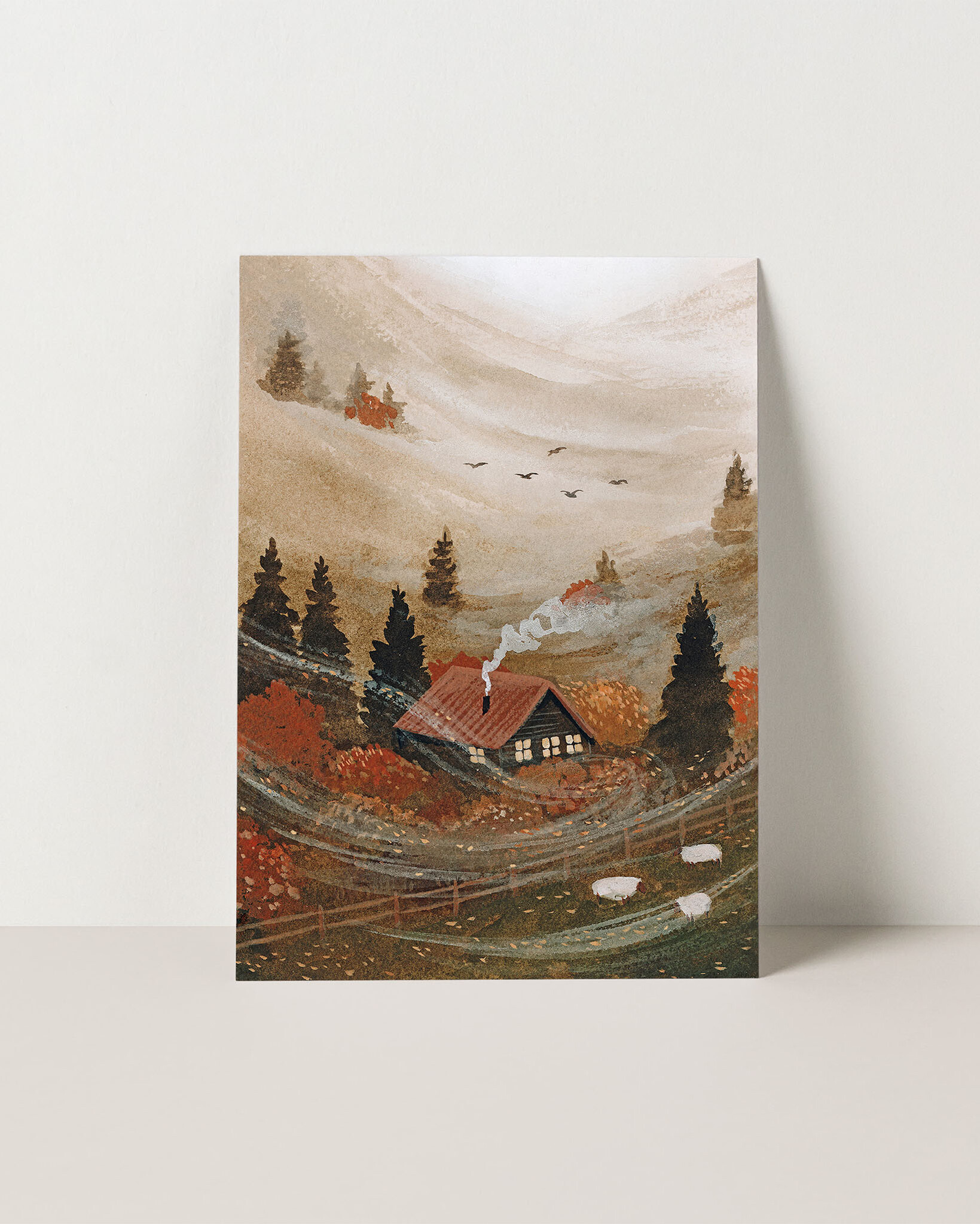 Robin Pieterse enkele kaart - October cottage | Ziloen - Ziloen