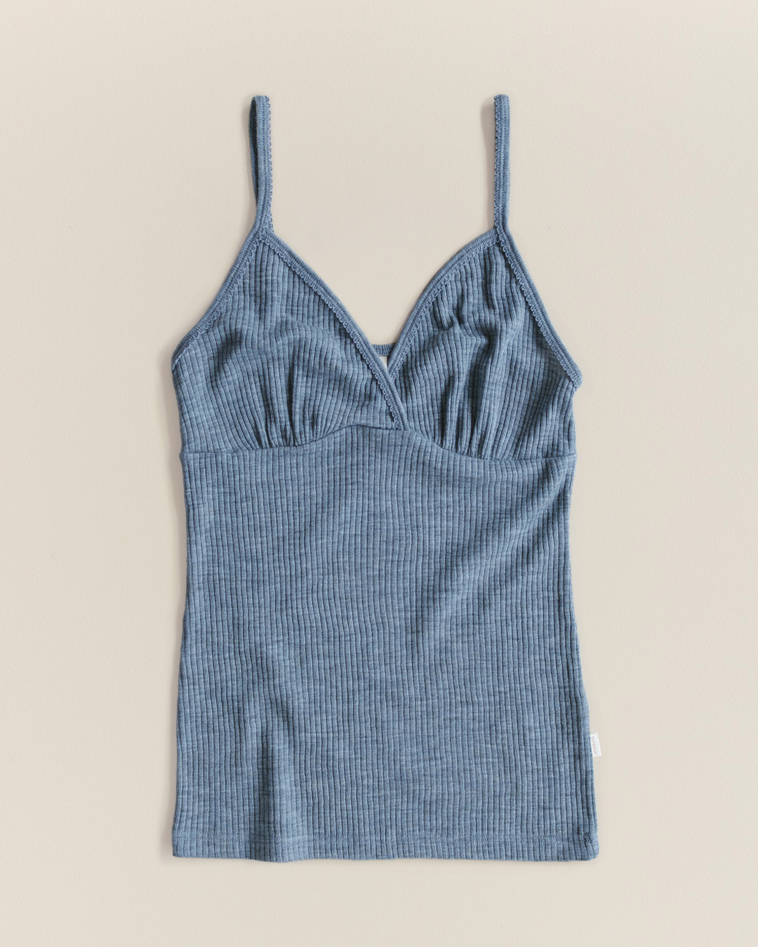 Unaduna chemise van wol rib - nila: fijn en zacht! | Ziloen - Ziloen