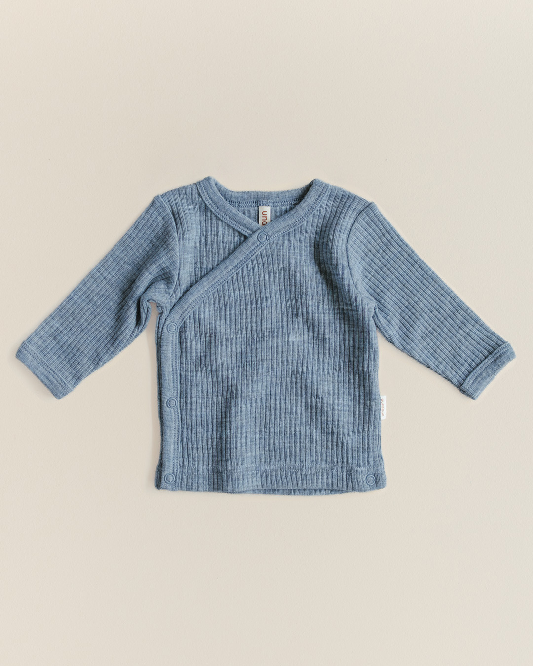 Unaduna wikkelvestje van wol rib - nila: fijn voor newborns! | Ziloen ...