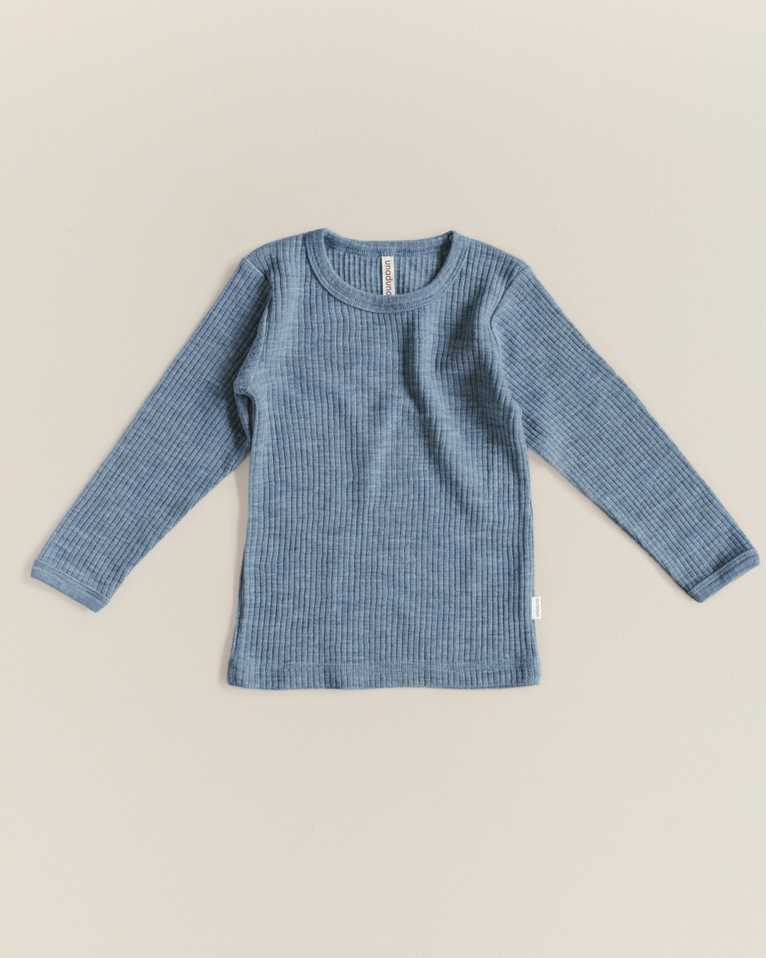 Unaduna babyshirtje van wol rib - nila: lief en zacht! | Ziloen - Ziloen