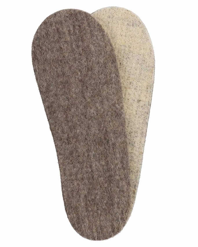 Apu Kuntur alpaca wollen inlegzolen voor volwassenen - taupe | Ziloen ...