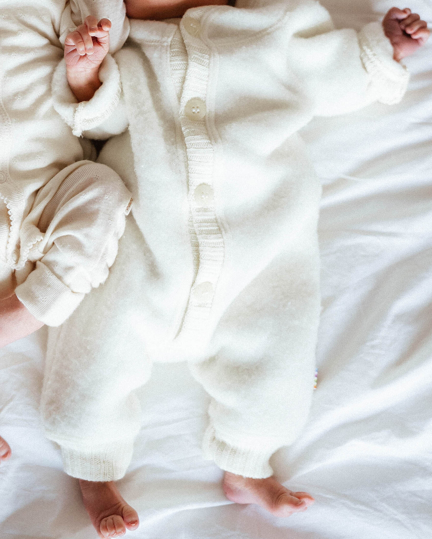 Joha overall van wolfleece - naturel | Ziloen - Ziloen