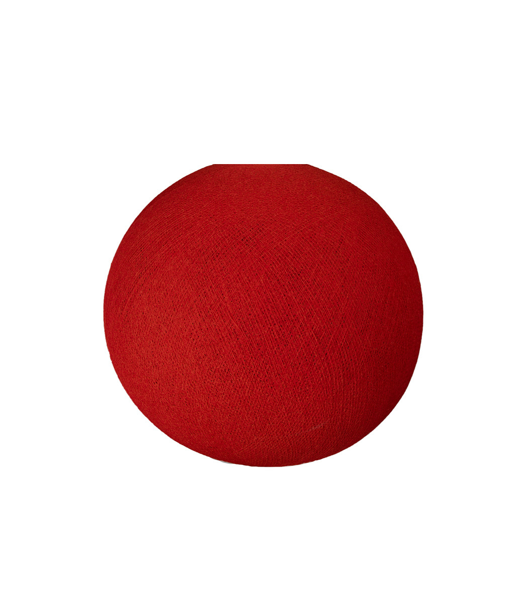 Red - Full Round - Cotton Ball Lights
