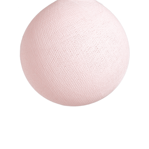 Light Pink - Full Round (25 cm) - Cotton Ball Lights