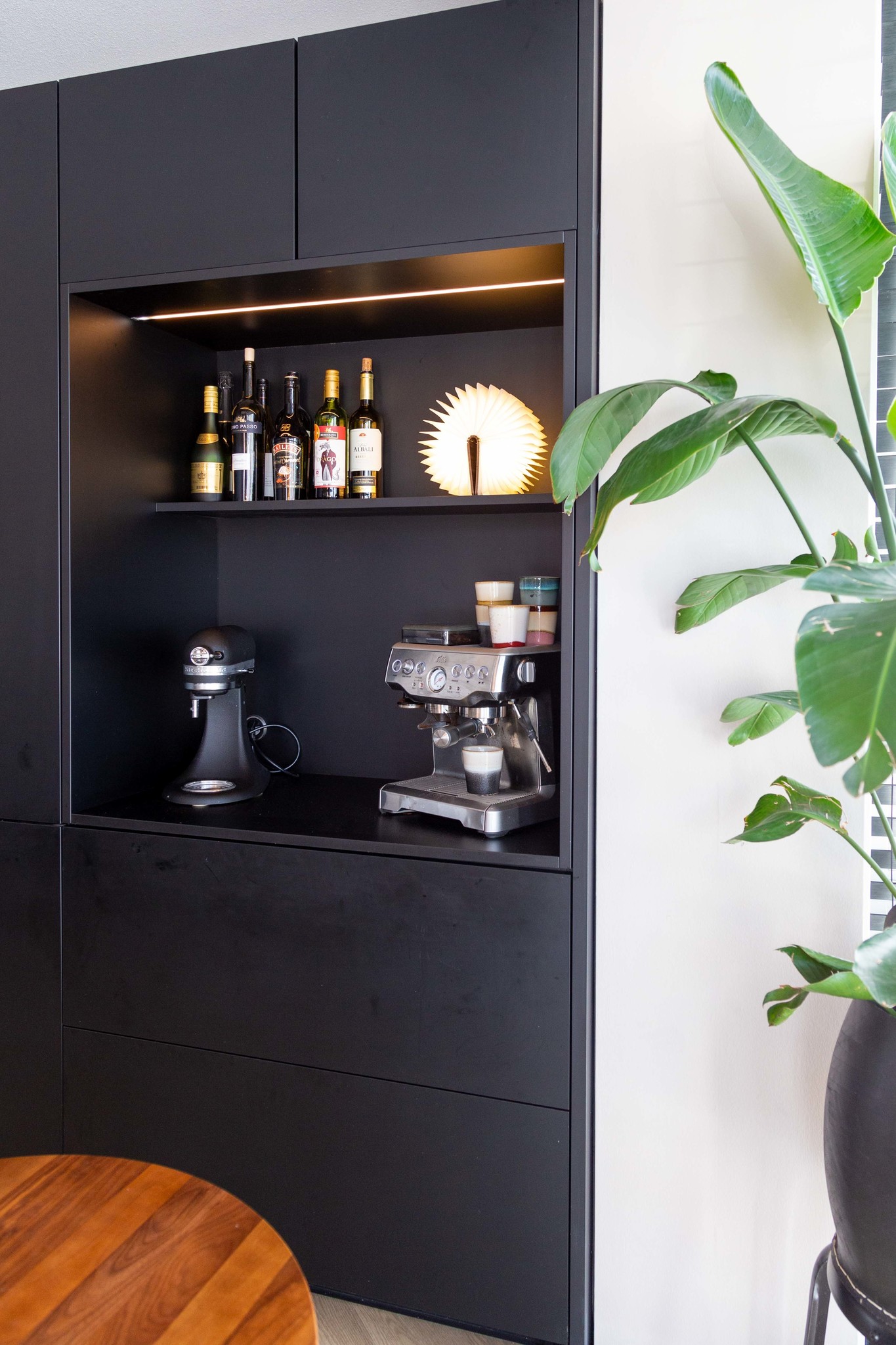 Boek Lamp S - Walnoot Bruin - Cotton Ball Lights