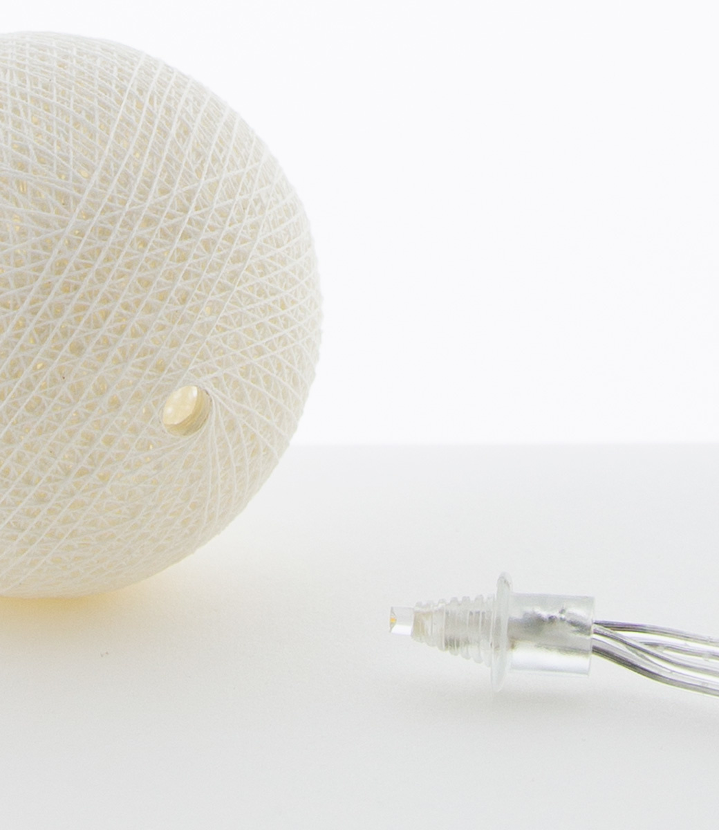 LED string light USB - Cotton Ball Lights