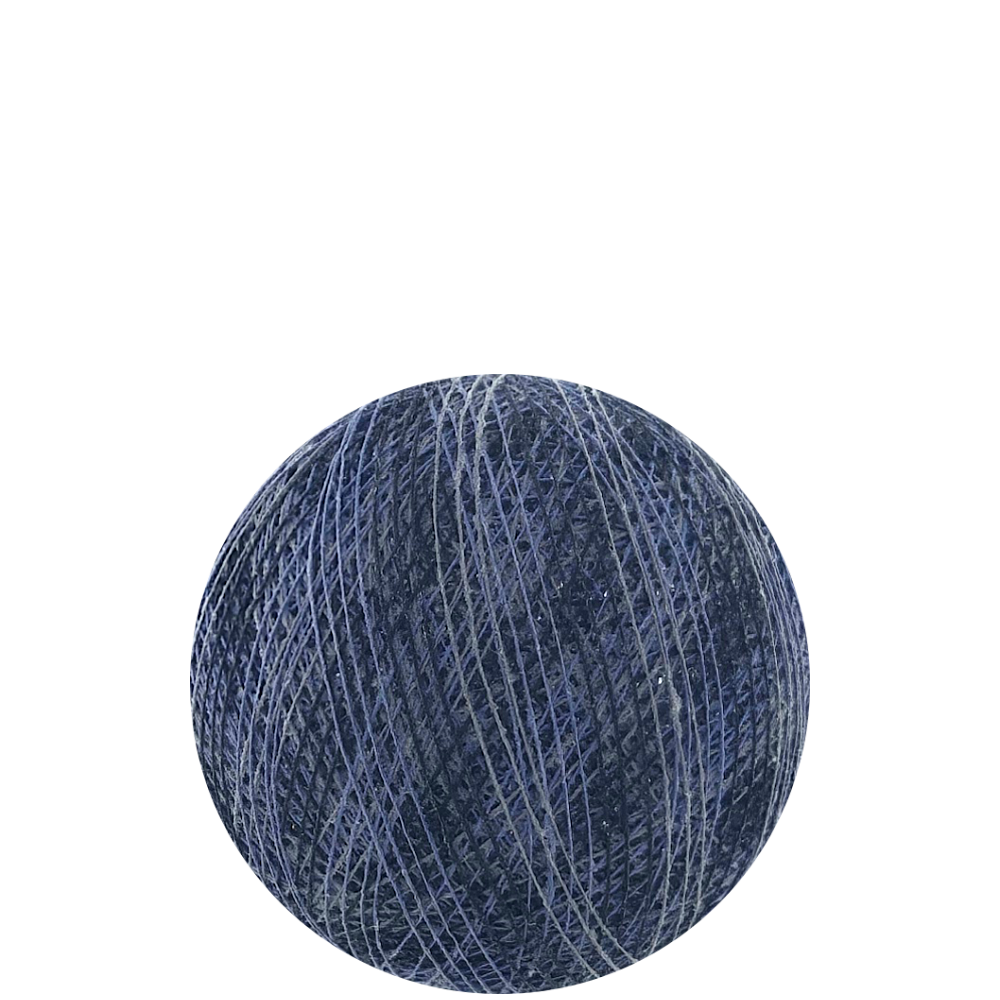 Indoor Cotton Ball - Mix Stone Blue - Cotton Ball Lights