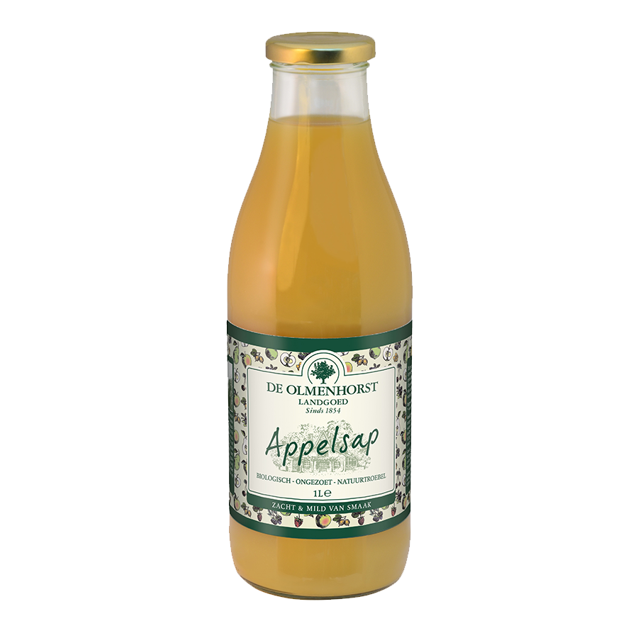 Appelsap - 1l x 6 - Glas - Bickery Food Group B.V.