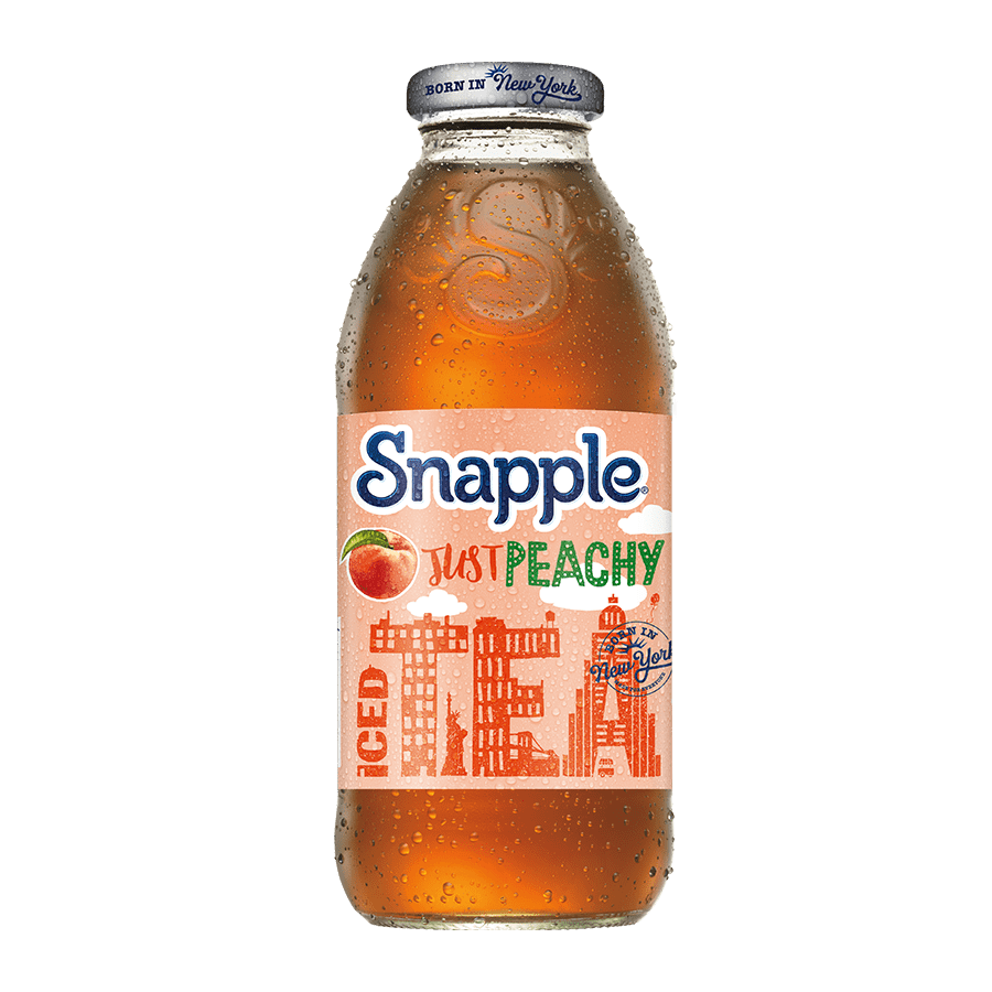 Peach iced tea - 473ml x 12 - Glas - Bickery Food Group B.V.