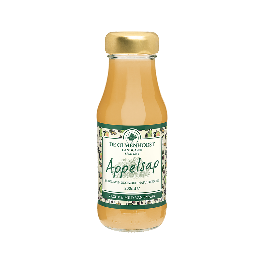Appelsap - 200ml x 12 - Glas - Bickery Food Group B.V.