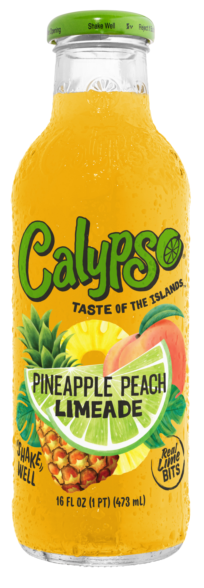 Pineapple Peach - 473ml x 12 - Glas - Bickery Food Group B.V.